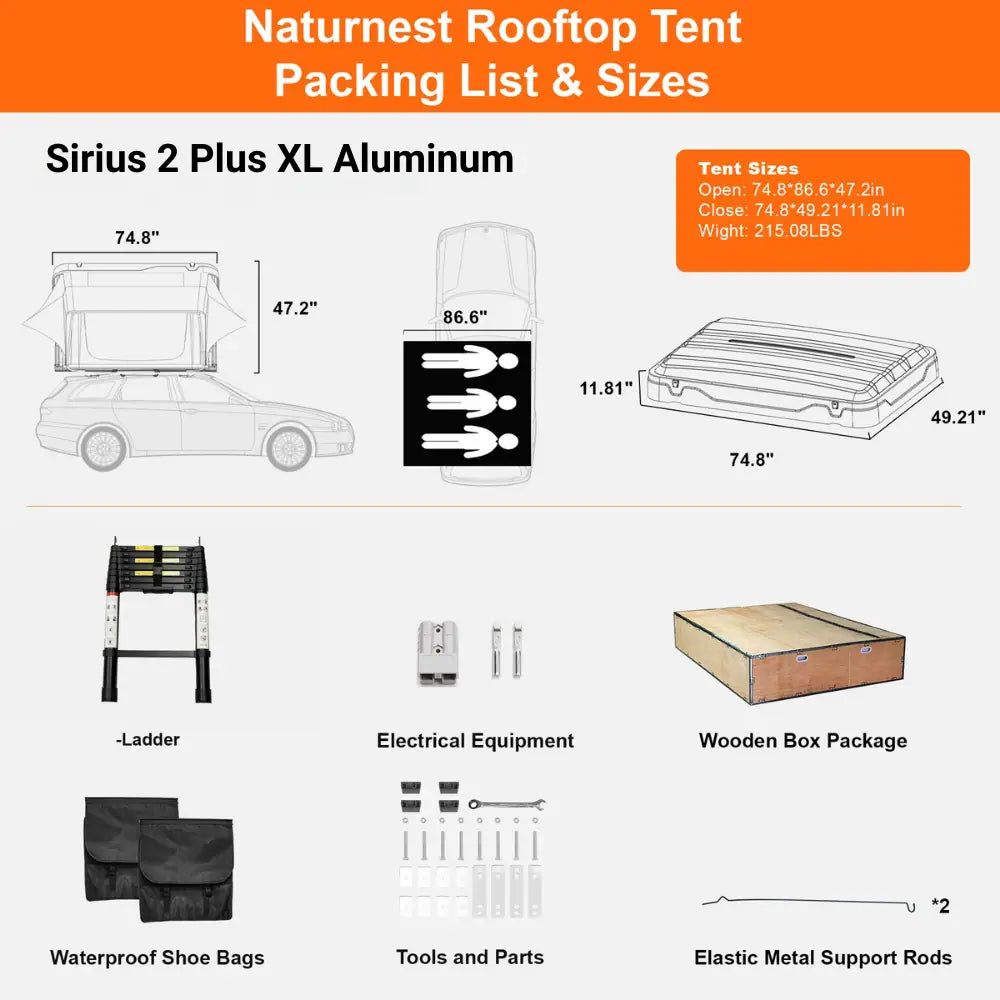 Sirius 2 XL Aluminum